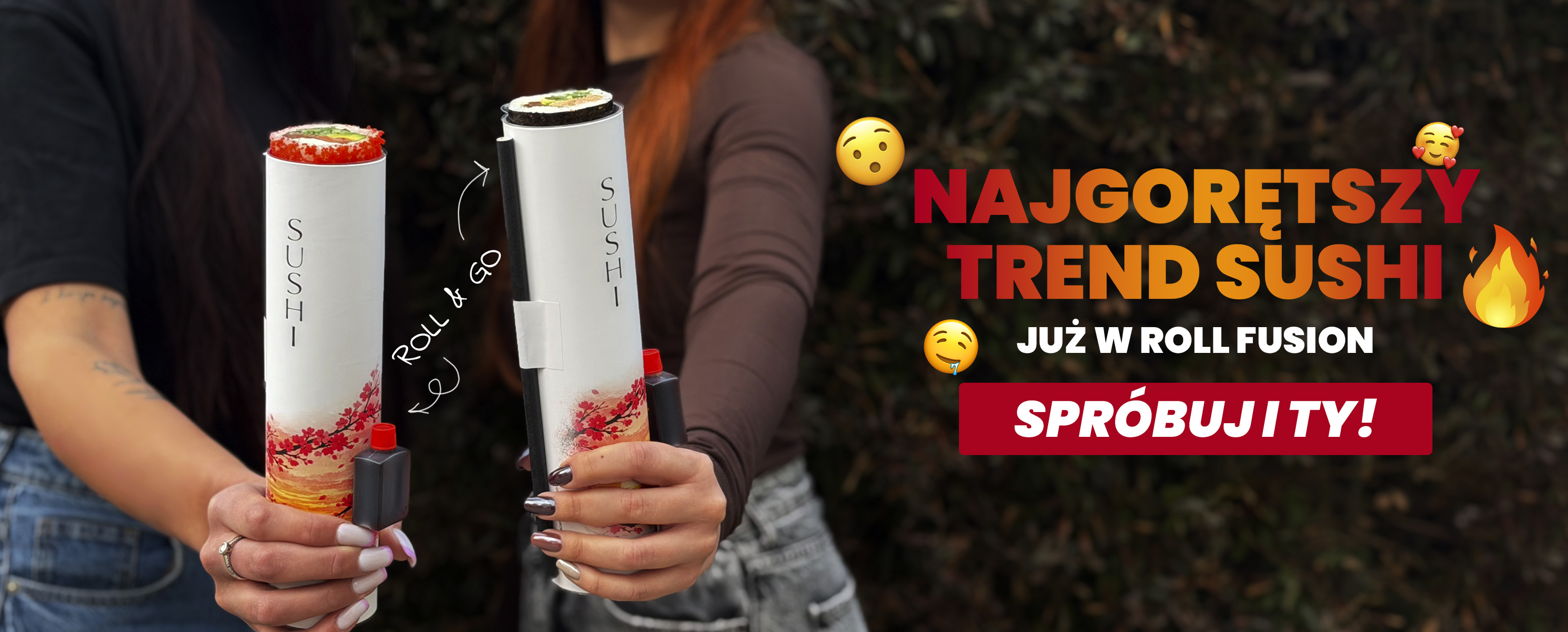 Roll Fusion | Dostawa sushi Warszawa | Pyszne sushi z dostawą do domu